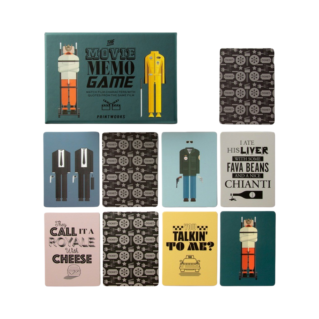 88859 PRINTWORKS MOVIE MEMO GAME MEMORY GAME – areastore.com